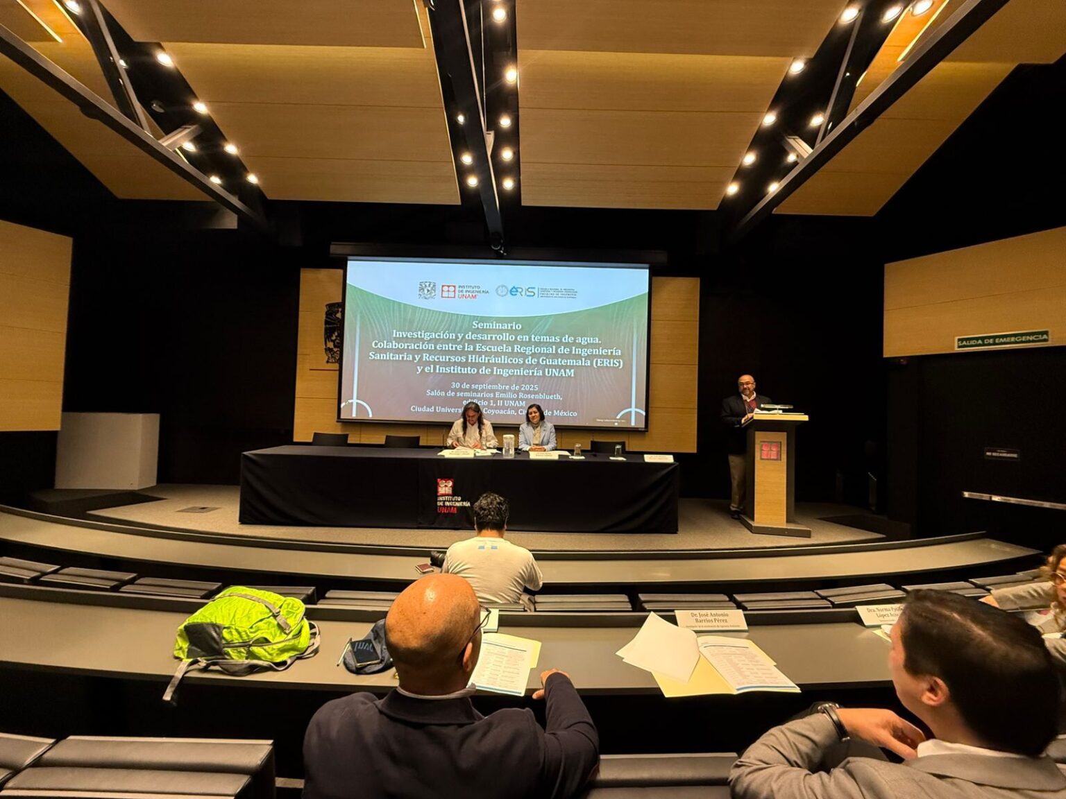 Seminario en colaboración con UNAM | ERIS - FIUSAC
